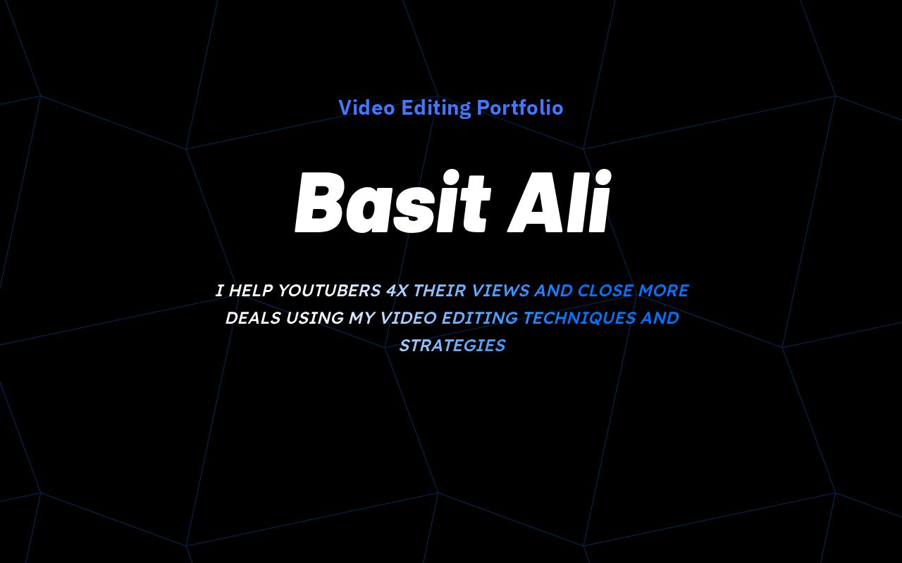Basit's Portfolio